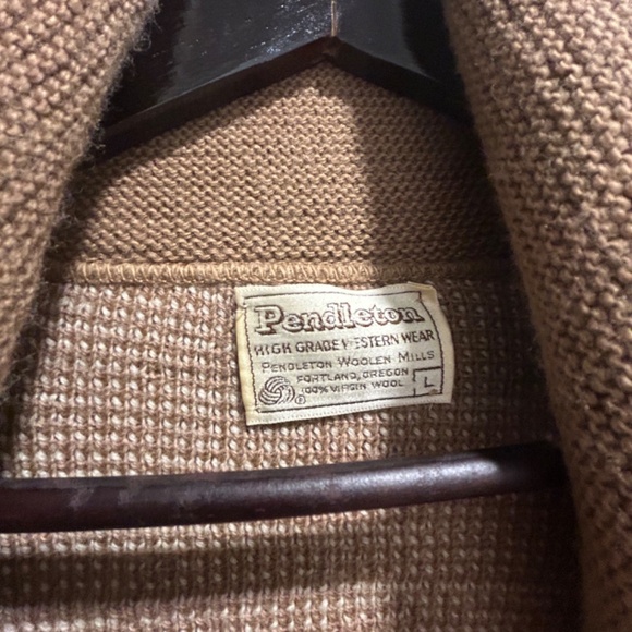 Pendleton | Sweaters | Vintage 97s Pendleton Shawl Collar Wool Cardigan | Poshmark